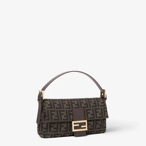 Fendi Baguette® 26424 Ff Zucca Jacquard Fabric Bag
